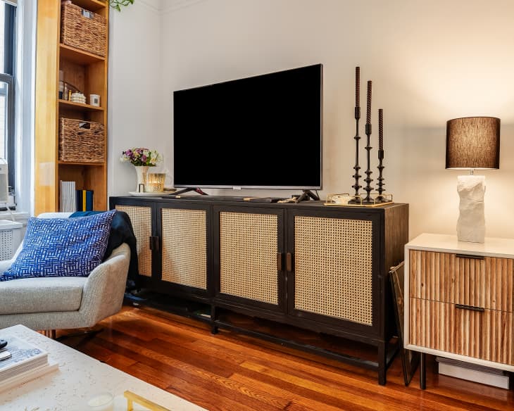 12 Best Walmart TV Stands 2024 Mid Century Rustic Modern Apartment Therapy